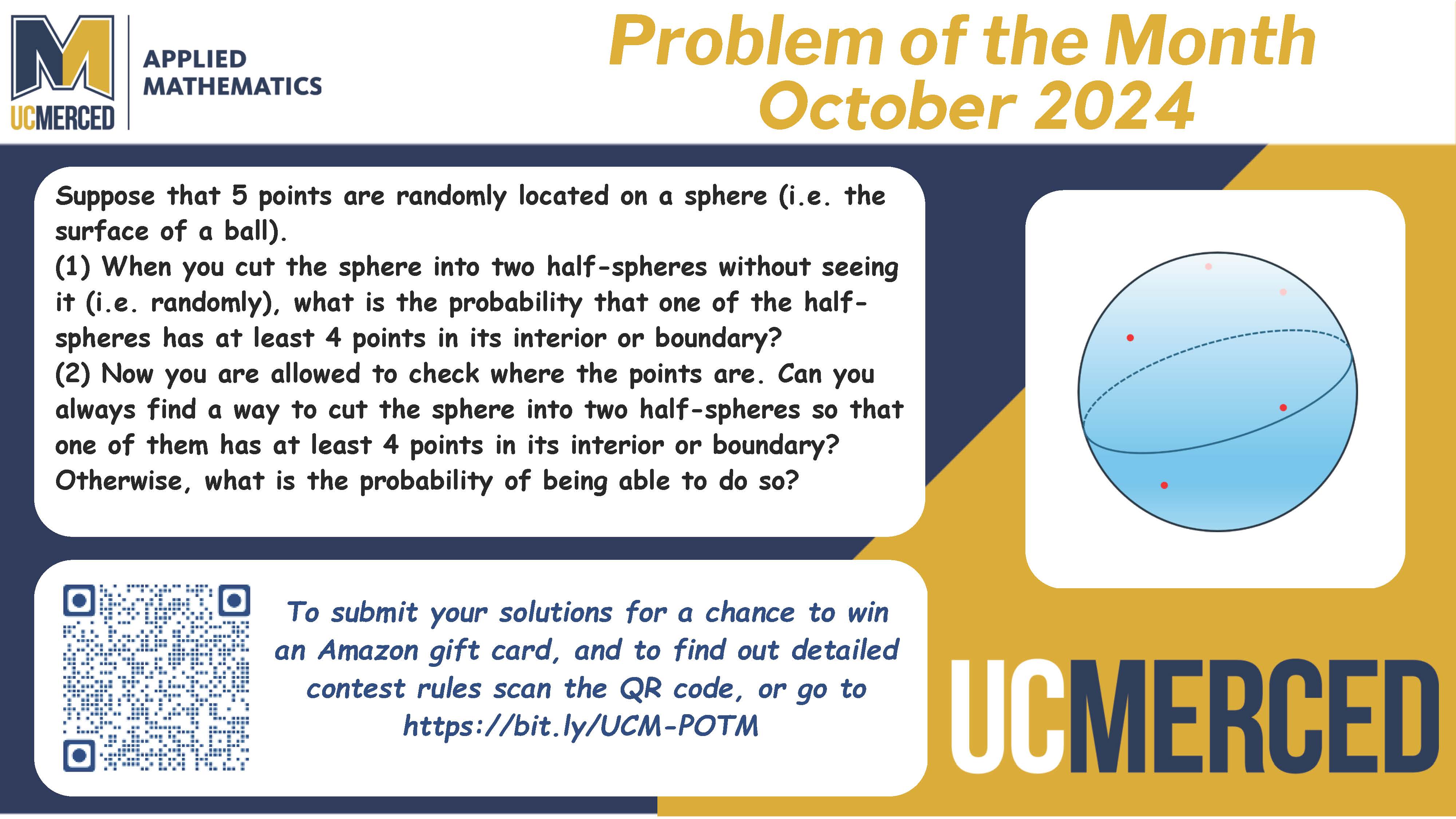 Problem of the Month | Applied Mathematics